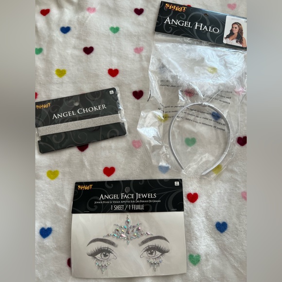 Spirit | Other | Angel Costume Set Angel Halo Choker Angel Face Jewels ...